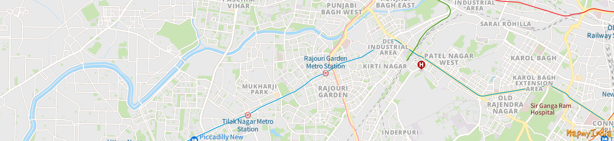 Block EA Vishal Enclave, New Delhi: Map, Property Rates, Projects ...