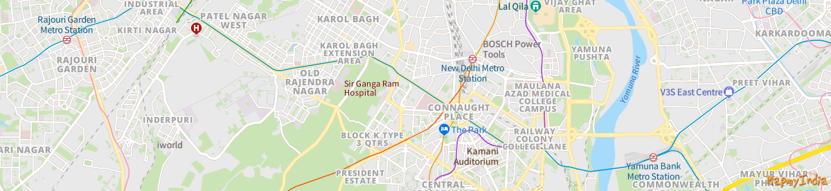 DIZ Area, New Delhi: Map, Property Rates, Projects, Photos, Reviews, Info