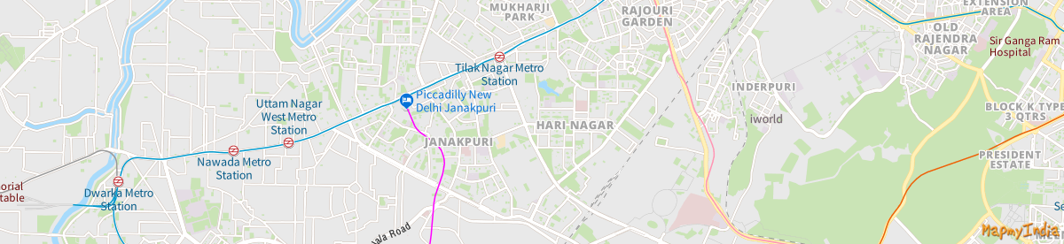 Pocket HL Hari Nagar, New Delhi: Map, Property Rates, Projects, Photos ...