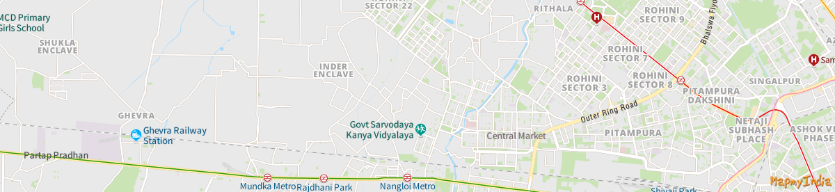 Hari Enclave Sultanpuri , New Delhi: Map, Property Rates, Projects ...