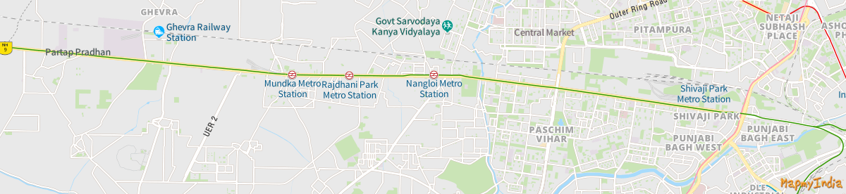 Block 2C Nangloi Extension, New Delhi: Map, Property Rates, Projects ...