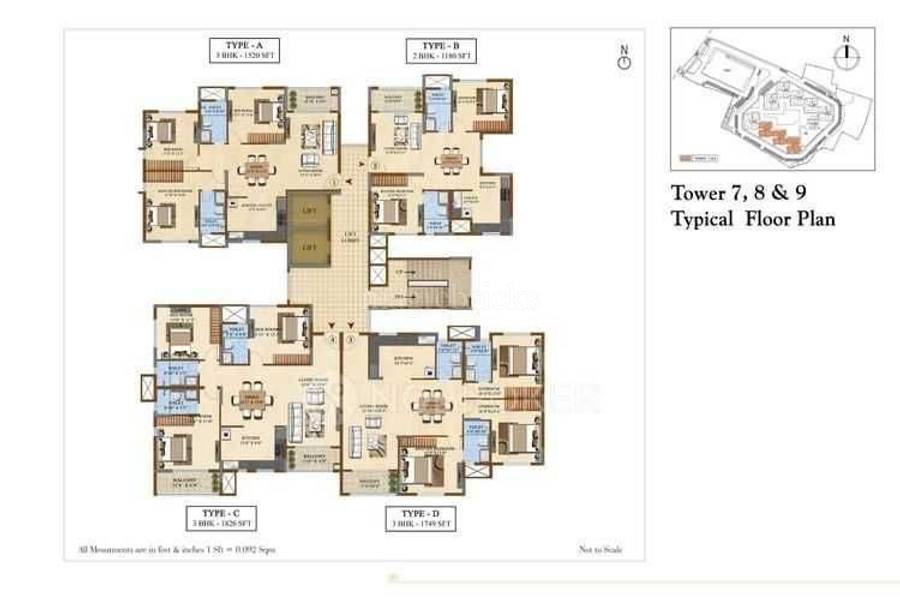 Sattva Divinity in Mysore Road, Bangalore: Price, Brochure, Floor Plan ...