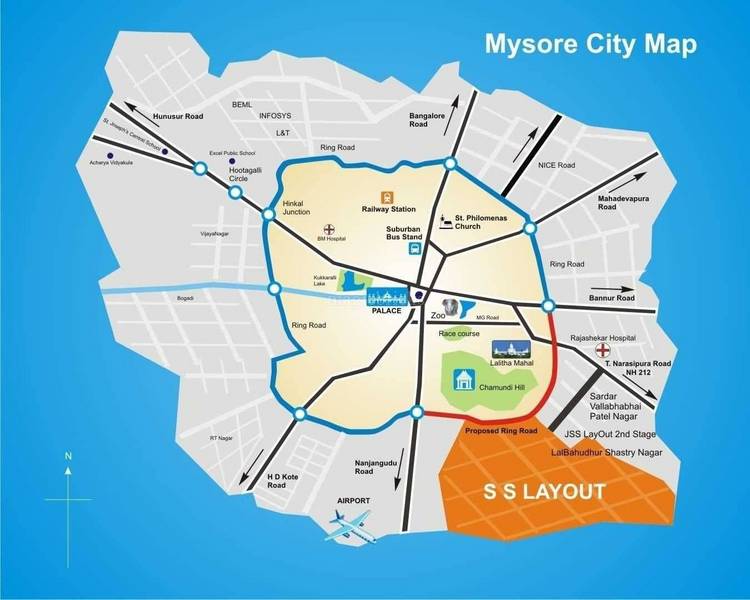 Shree Sapthamathruka Layout in T N Pur, Mysore: Price, Brochure, Floor ...