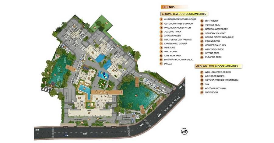 Merlin Urvan in Dum Dum, Kolkata: Price, Brochure, Floor Plan, Reviews