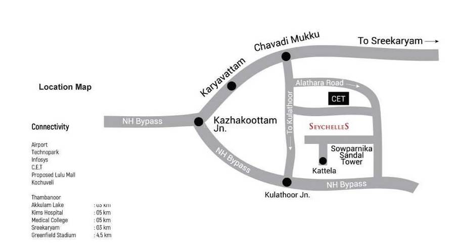 Seychelles in Sreekaryam, Trivandrum: Price, Brochure, Floor Plan, Reviews