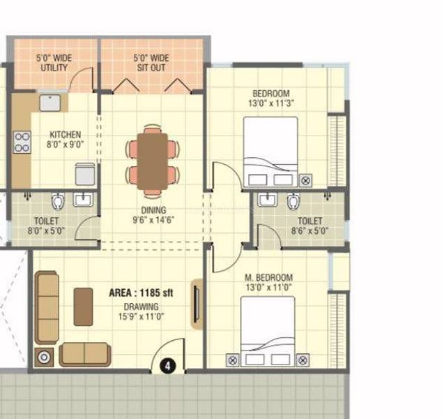Springseas Sunshine in Whitefield, Bangalore: Price, Brochure, Floor ...