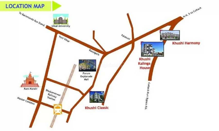 Khushi Kalinga House in Palasuni, Bhubaneswar: Price, Brochure, Floor ...