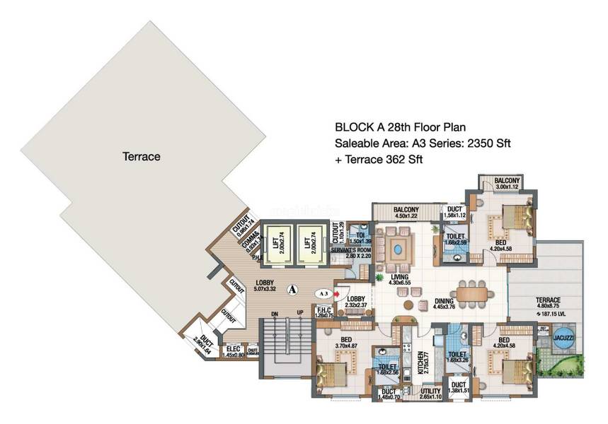 Salarpuria Sattva Gold Summit in Hennur Main Road, Bangalore: Price ...