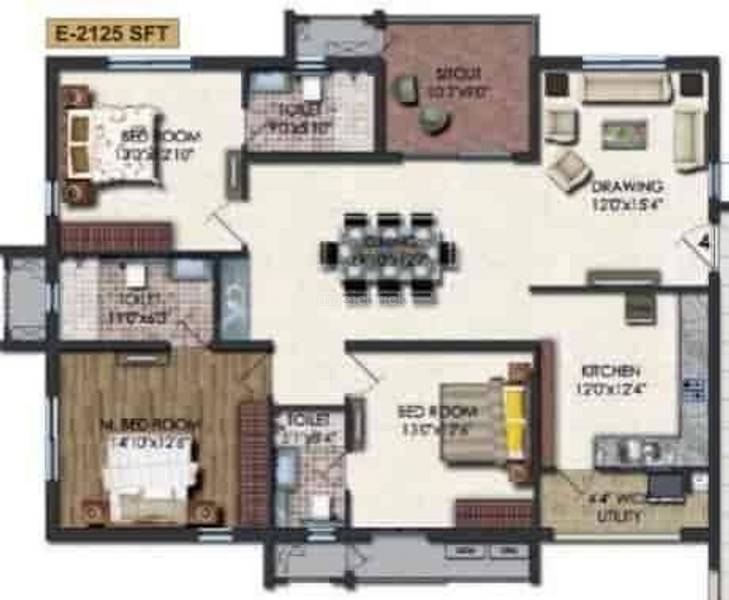 Jayabheri The Summit in Narsingi, Hyderabad: Price, Brochure, Floor ...