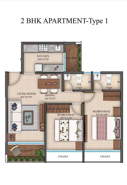 Surya Vista Heights in Ulwe, Navi Mumbai: Price, Brochure, Floor Plan ...