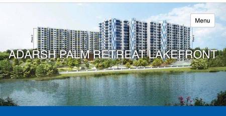 6+ Flats for Sale in Adarsh Palm Retreat Lakefront, Bangalore - Flats ...