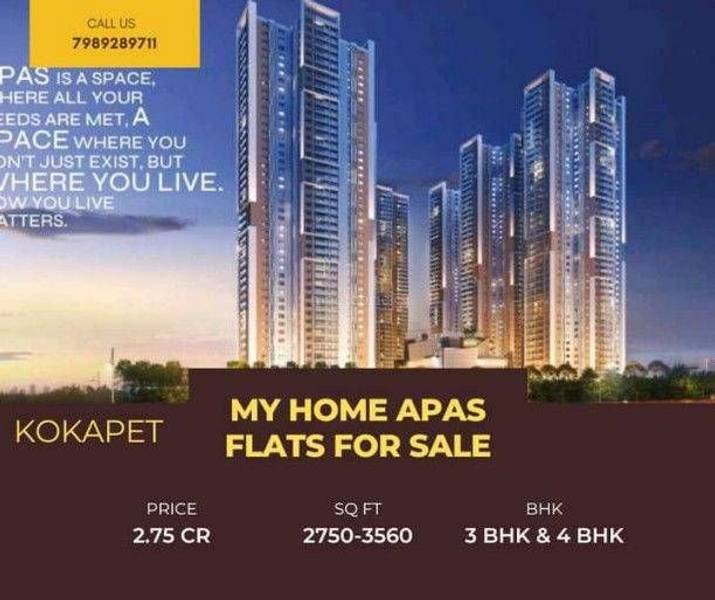 MY HOME APAS in Kokapet, Hyderabad: Price, Brochure, Floor Plan, Reviews