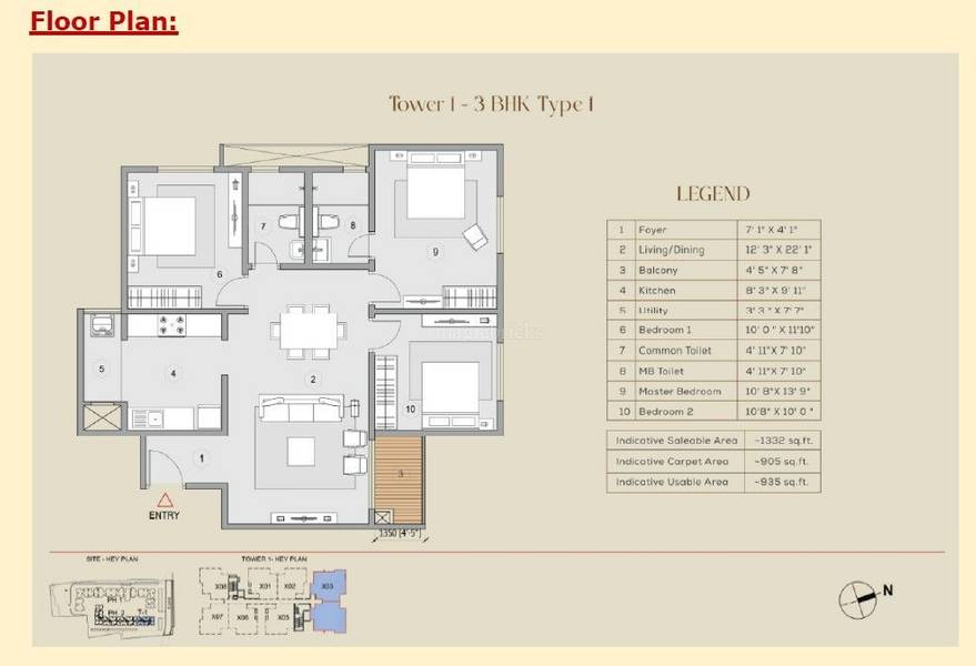 Purva Zenium 2 in New International Airport Road, Bangalore: Price ...