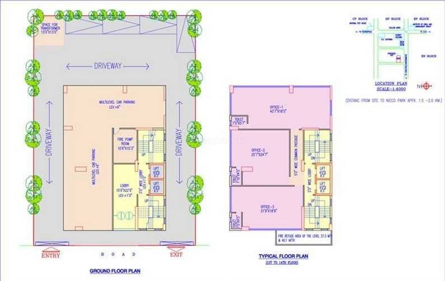 Primarc Tower in Sector 5 Salt Lake City, Kolkata: Price, Brochure ...